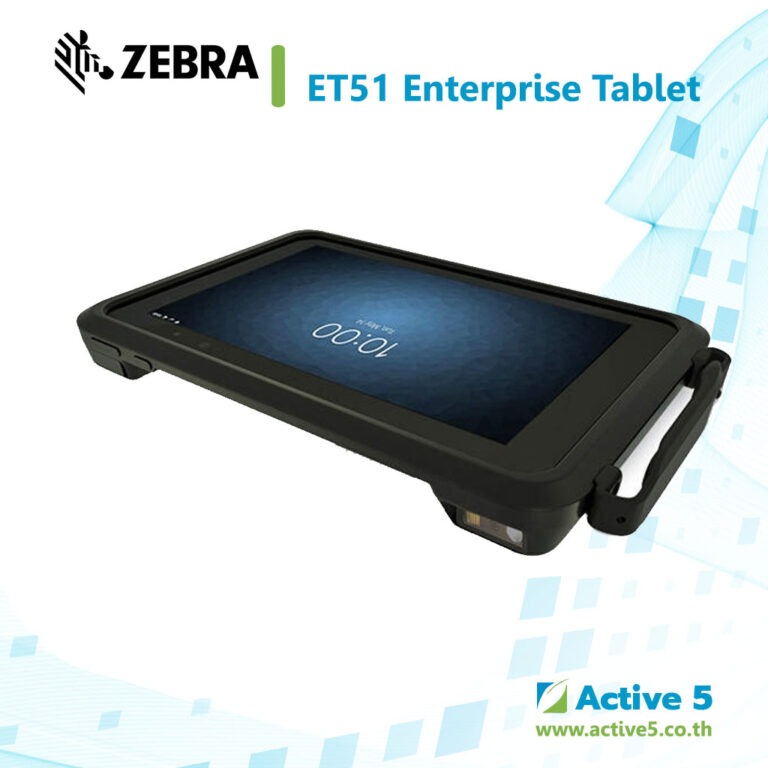 Zebra ET51 Enterprise Tablet - Active 5 Company, Label Printer, Barcode ...