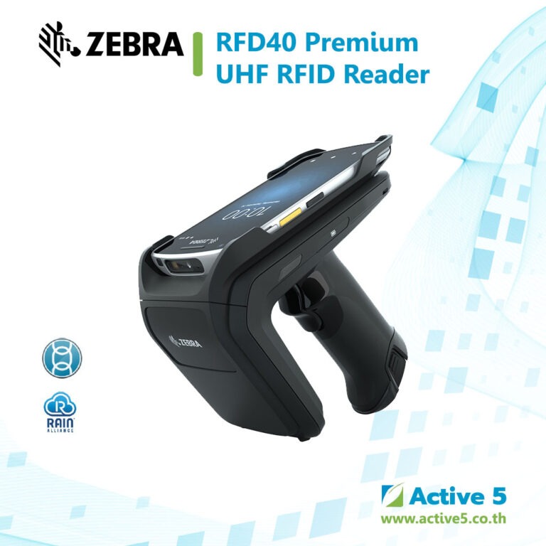 Zebra RFD40 Premium RFID Reader - Active 5 Company, Label Printer ...