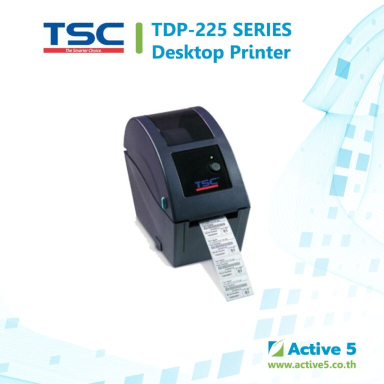 TSC TDP-225 Desktop Printer - Active 5 Company, Label Printer, Barcode ...