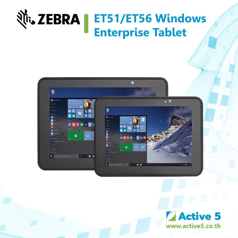 Zebra ET51/ET56 Enterprise Tablet - Active 5 Company, Label Printer ...