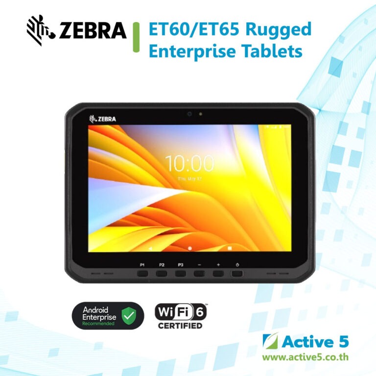 Zebra ET60/ET65 Enterprise Tablets - Active 5 Company, Label Printer ...
